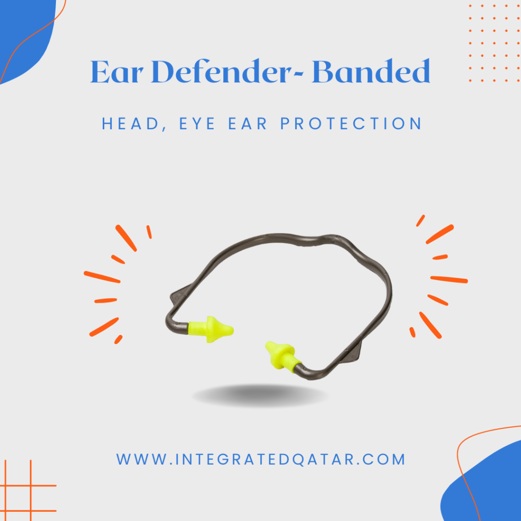 Premium Ear Defender- Banded in Integrated Qatar